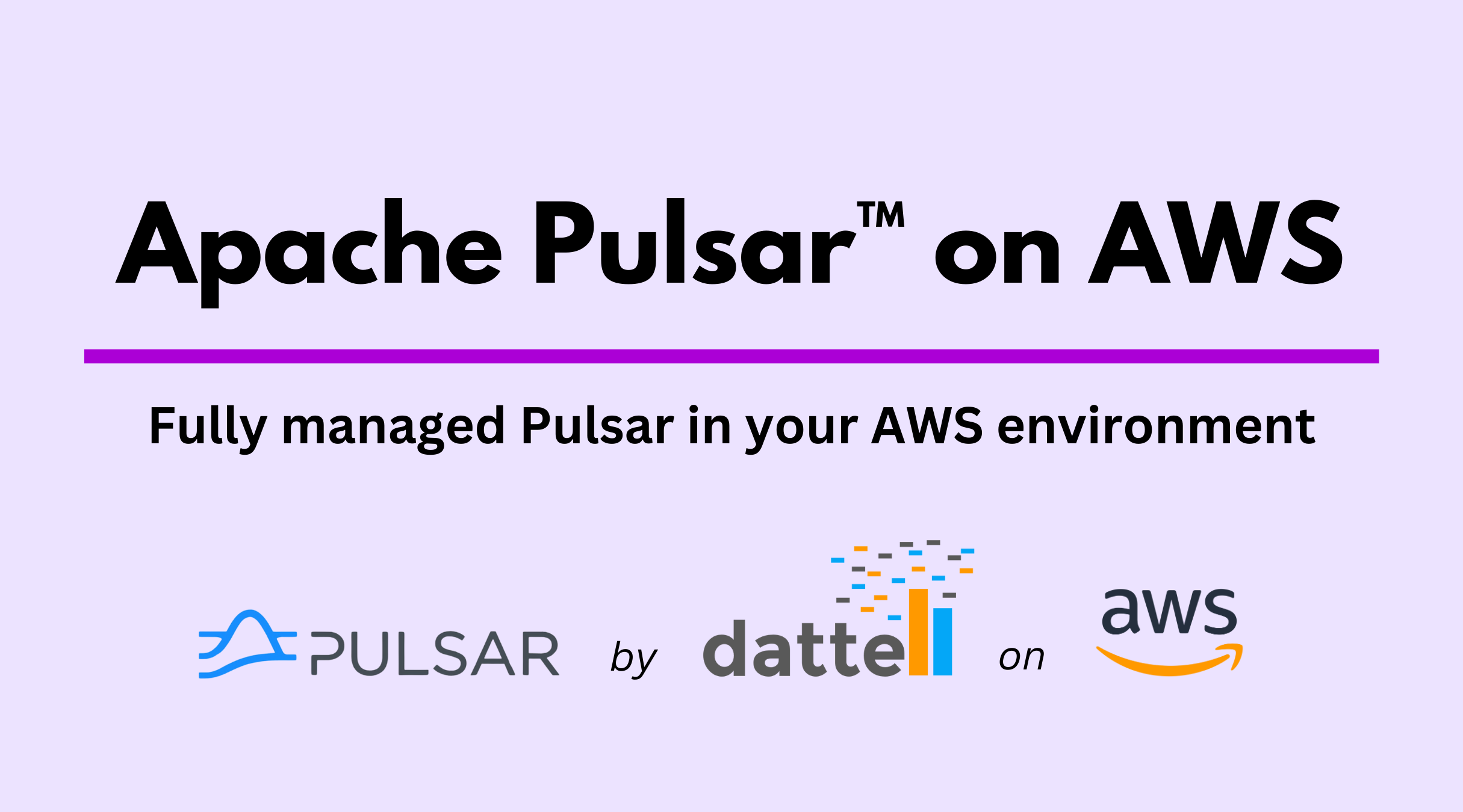 Managed Pulsar Service on AWS